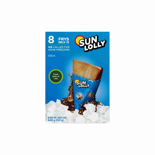 Find lækre Sunlollies is i forskellige smage hos Cares.dk