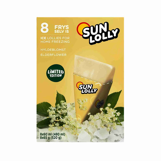 Find lækre Sunlollies is i forskellige smage hos Cares.dk