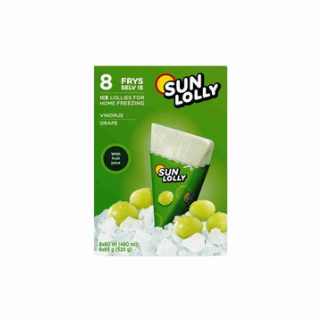Find lækre Sunlollies is i forskellige smage hos Cares.dk