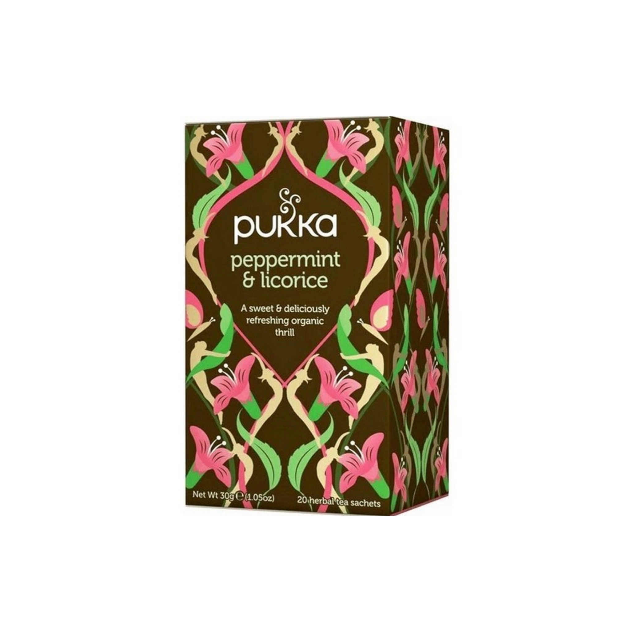 Pukka Peppermint & Licorice Te | Økologisk Te | Cares.dk – Cares ApS